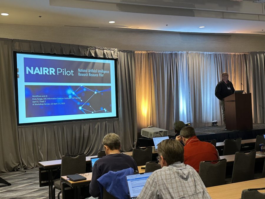 Workflows and AI session using Pegasus at NAIRR AI Unlocked – Pegasus WMS